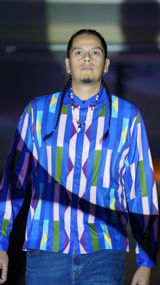 Generations Long Sleeve Collar Shirt – Choke Cherry Creek