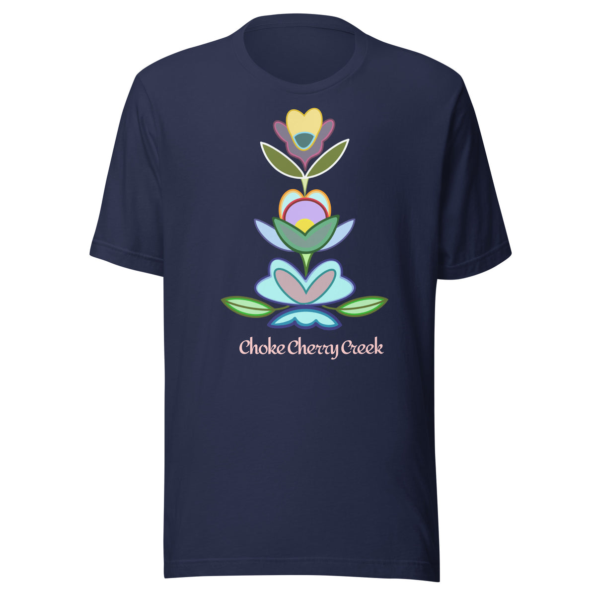 Bold Floral T-Shirt – Choke Cherry Creek