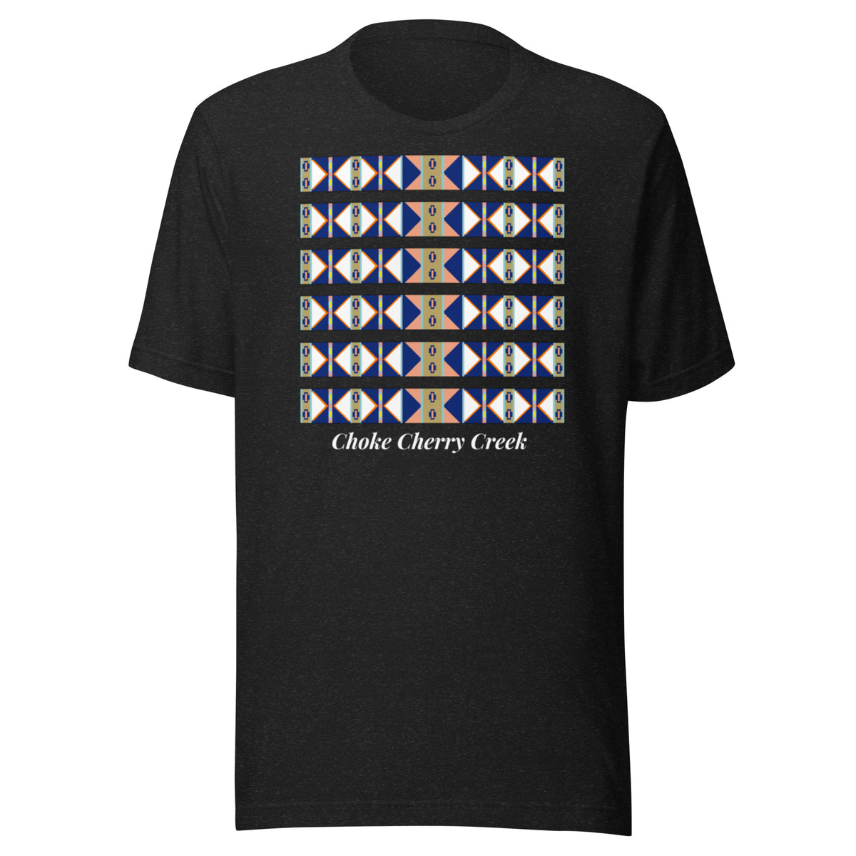Choke Cherry Creek Black Geo Tee